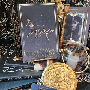 Anubis Pin - Egyptian Mythology - Hard Enamel - Black and Gold Lapel ...