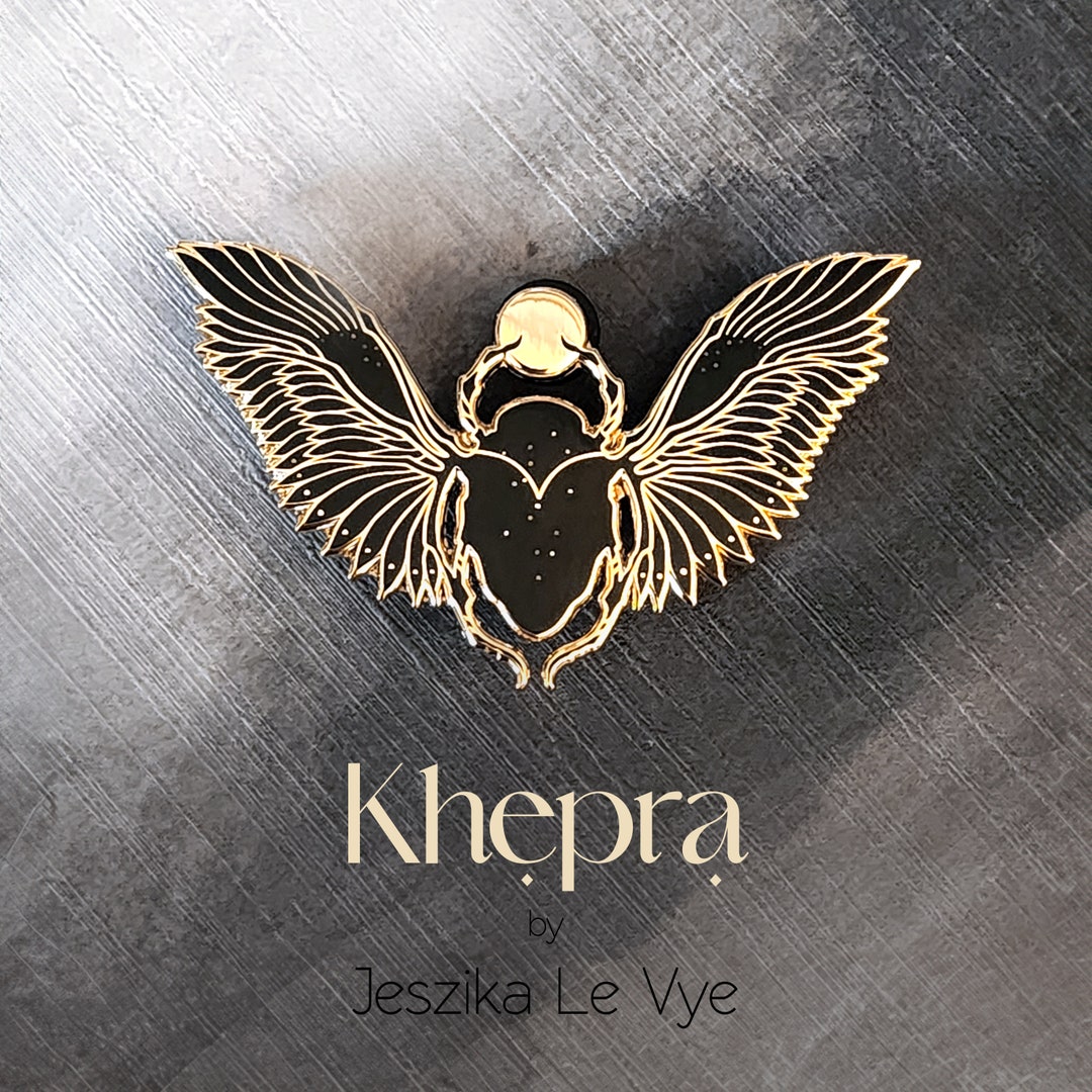 Khepra Pin - Egyptian Mythology - Scarab Beetle God of Sunrise, Change, Transformation, Dawn ...