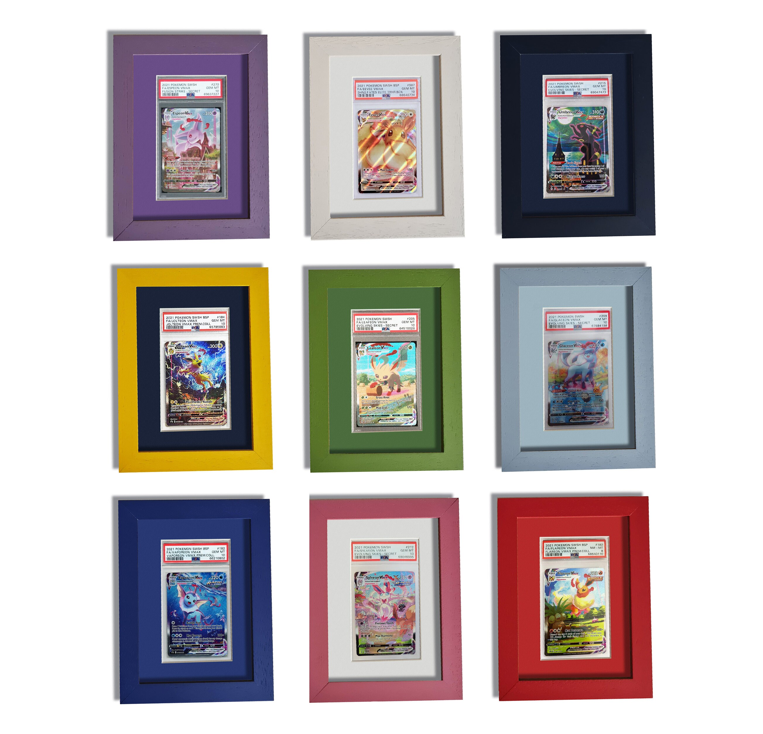 Graded Card Slab Frames With Optional UV Protection PSA - Etsy UK