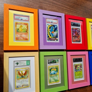 Graded Card Slab Frames With Optional UV Protection, PSA, Beckett, Mtg ...