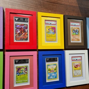 Graded Card Slab Frames With Optional UV Protection, PSA, Beckett, Mtg ...