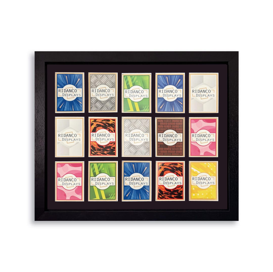 15 Trading Card Frame for Raw Cards With Optional UV Protection, Sports ...