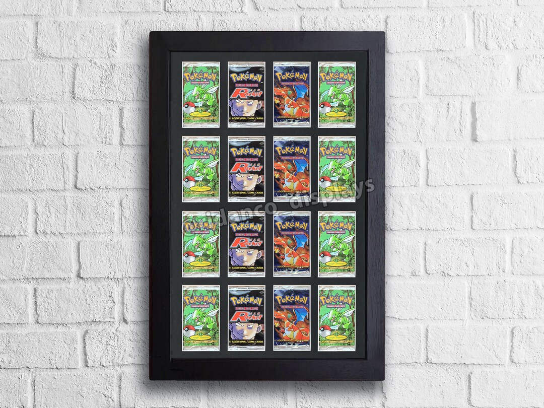Black Booster Pack 16 Pack Art Set Frame With Optional UV Protection ...