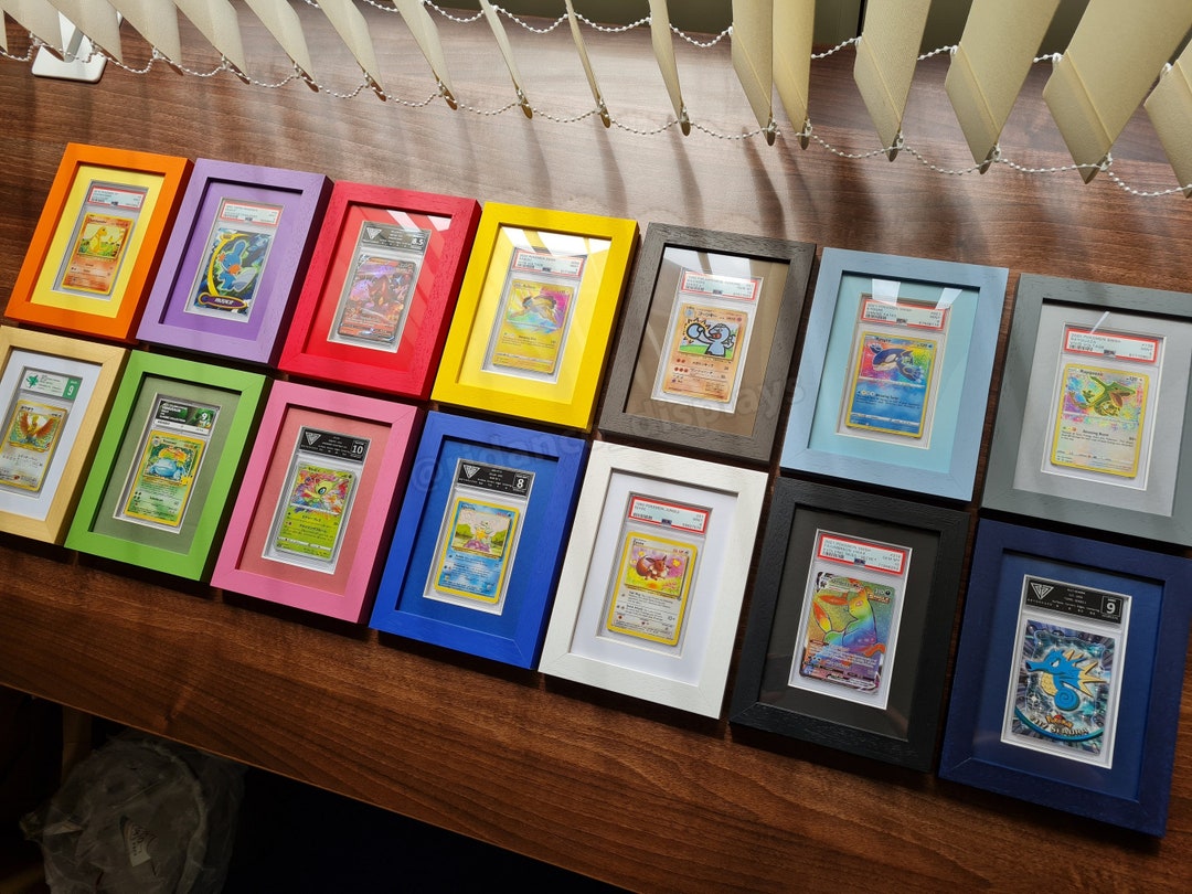 Graded Card Slab Frames With Optional UV Protection, PSA, Beckett, Mtg ...