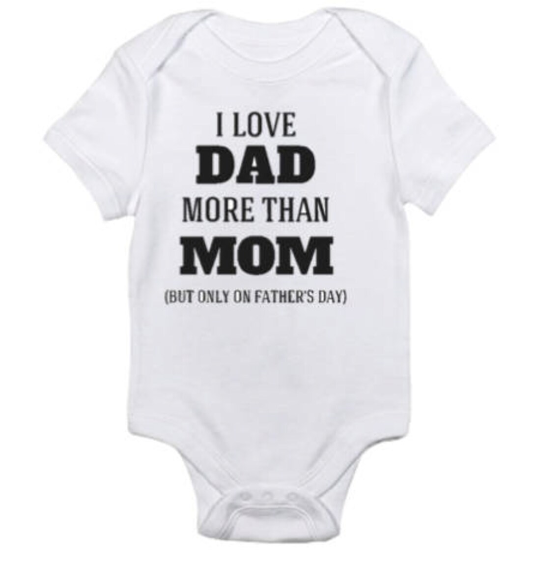 I Love My Dad Onesie Father's Day New Dad Gifts Newborn - Etsy