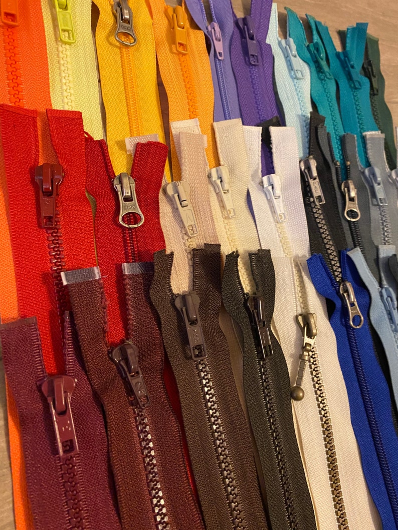 28 Inch One-way Separating High Quality Zippers. 1 Piece - Etsy