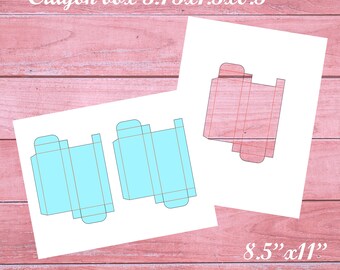 Printable Crayon Box | Etsy