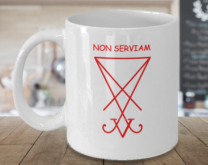 Esoteric Mug Goetia Hexagram Seal of Solomon Symbol Occult - Etsy