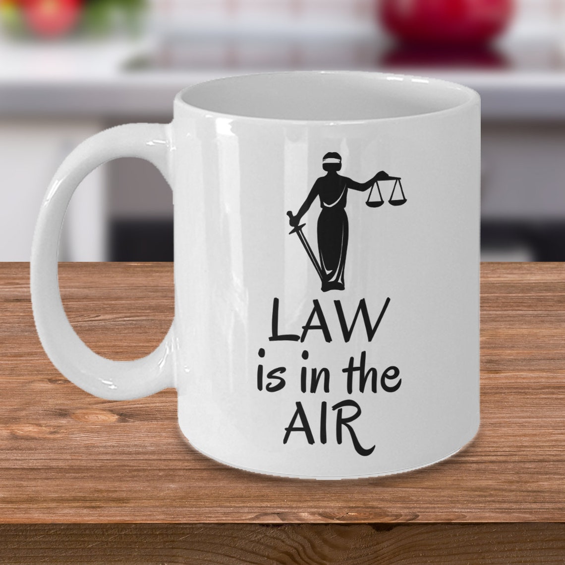 Law is in the Air Funny Lawyer Office Mug Lawyers Gifts - Etsy