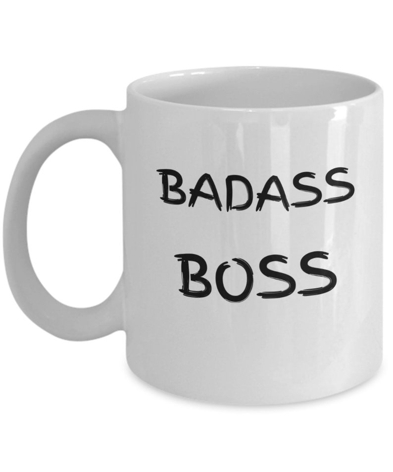 Badass Boss Boss Coffee Mug Funny Boss Birthday Gift - Etsy