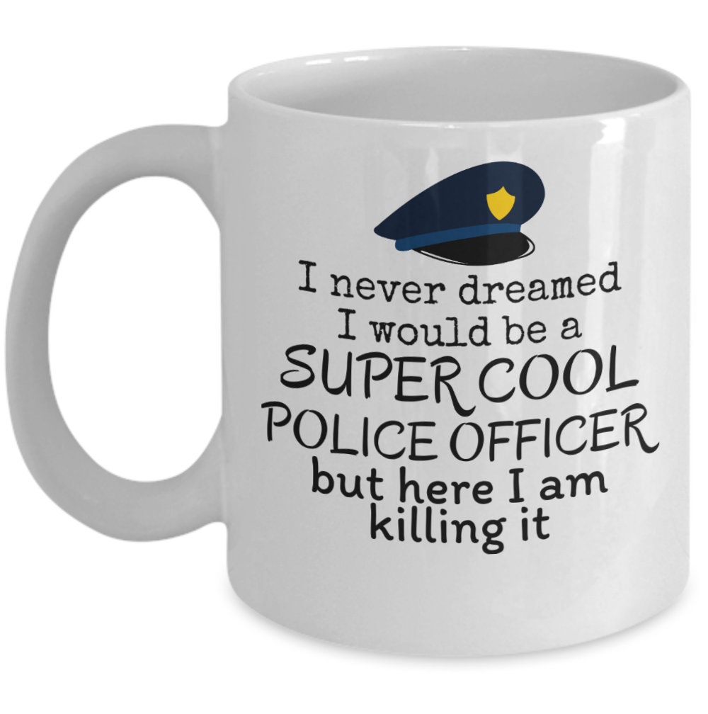 Super Cool Police Officer Funny Police Gifts Cop Gifts - Etsy