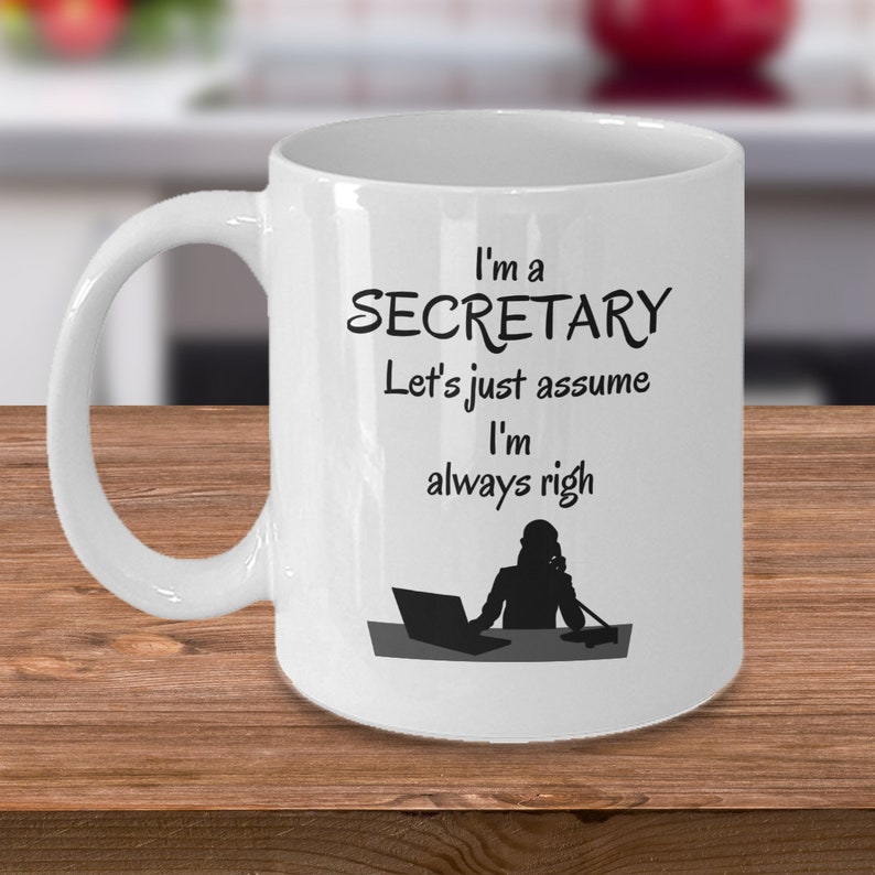 Secretary Gift I'm a Secretary Let's Just Assume | Etsy