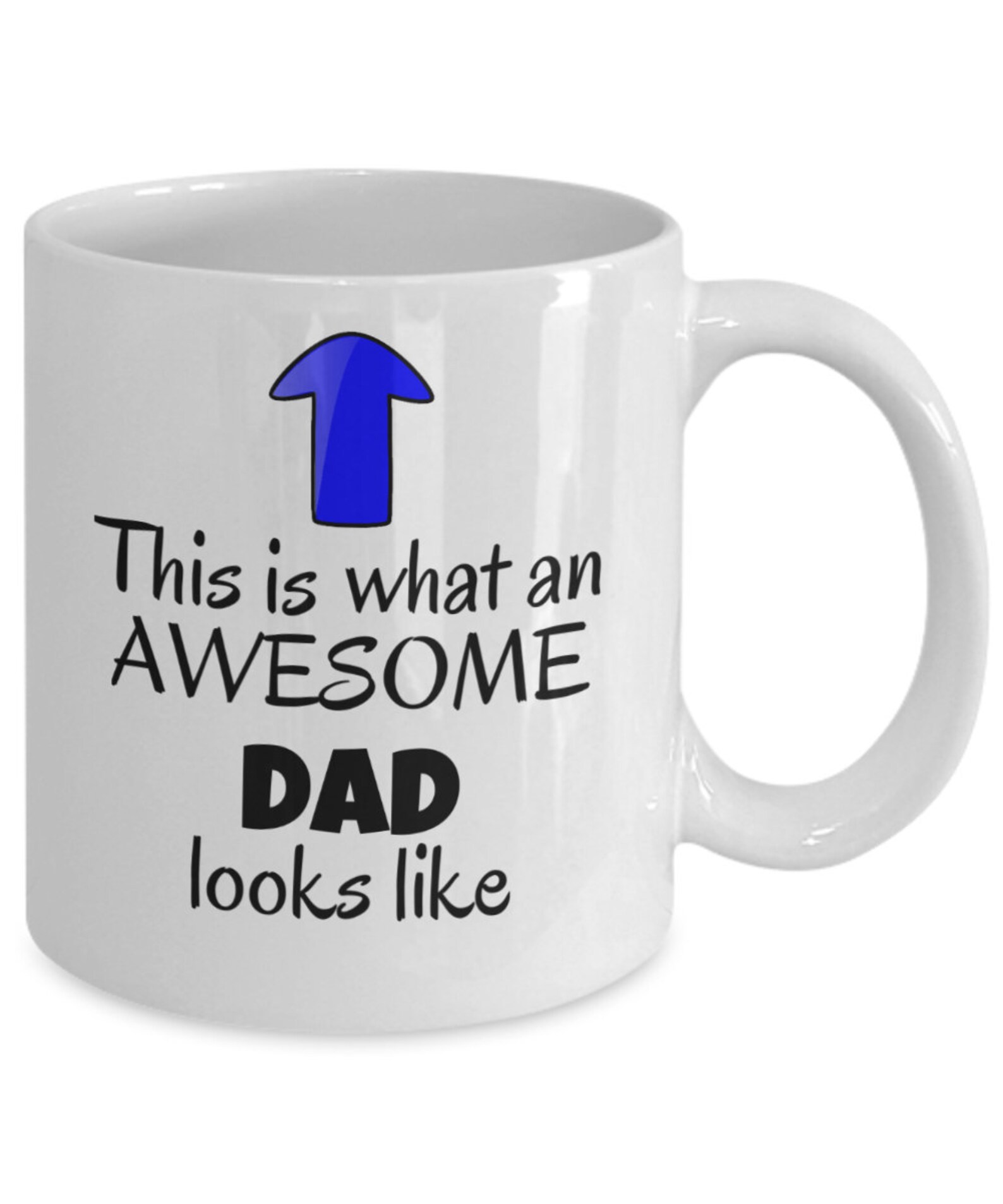 Funny Father's day coffee mug gift This is what an | Etsy