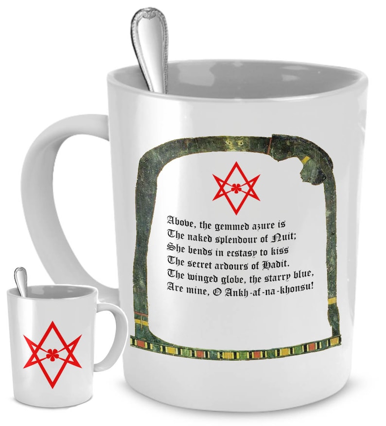 Esoteric Coffee Mug Nuit Goddess Thelema Egypt Pantheon | Etsy
