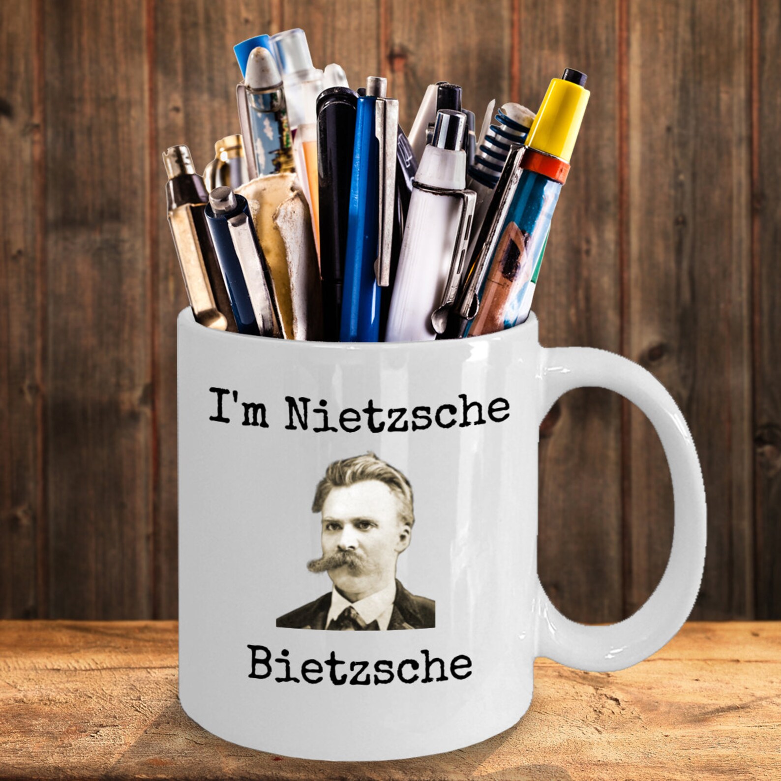 Philosophy Coffee Mug - I'm Nietzsche Bietzsche - Philosopher Friedrich ...