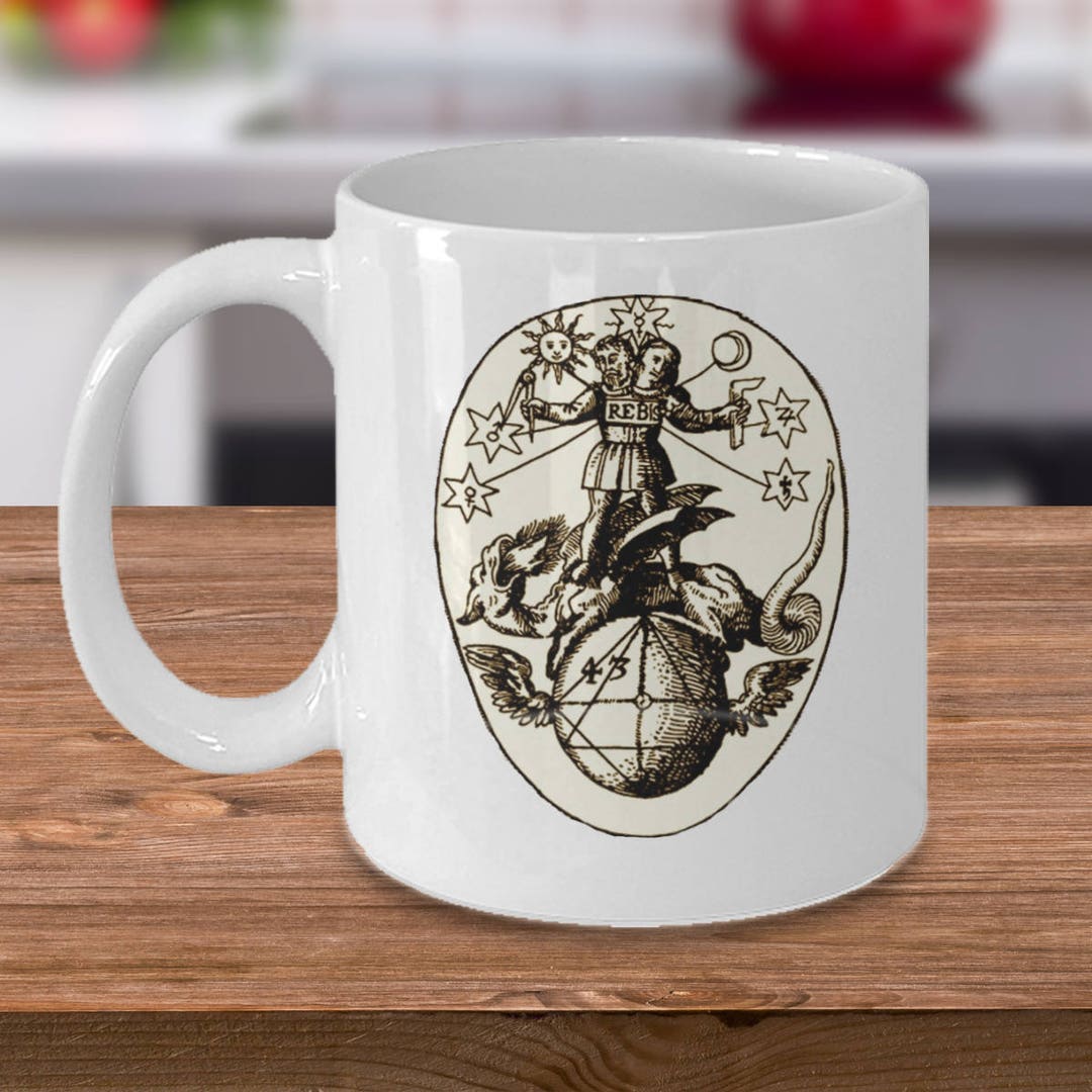 Esoteric Coffee Mug - Alchemy Rebis Symbol - Alchemical Occult Ritual ...