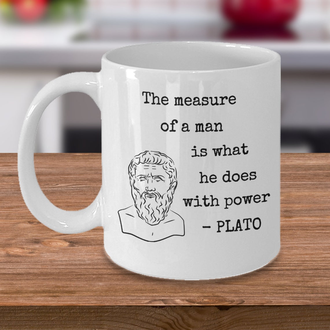 Philosophy student coffee mug Greek Philosopher Plato quote | Etsy