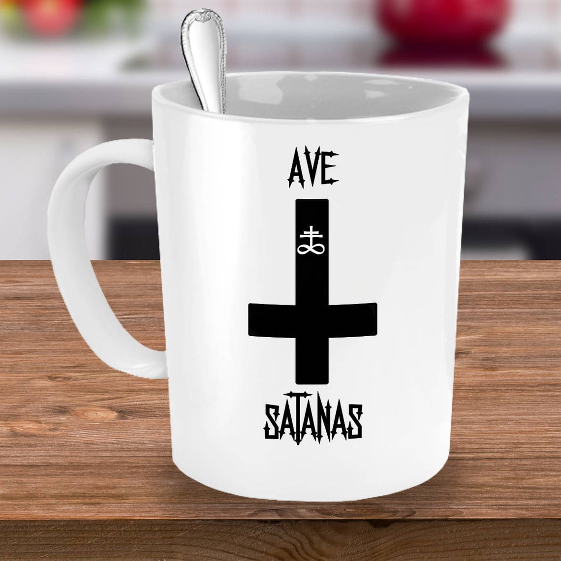 Occult Mug AVE Satanas Hail Satan Satan Ritual Satan - Etsy
