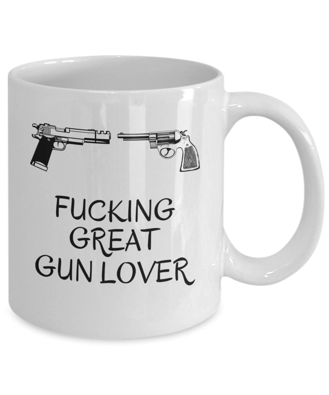 Fucking Great Gun Lover Sarcastic Gun Love Coffee Mug - Etsy