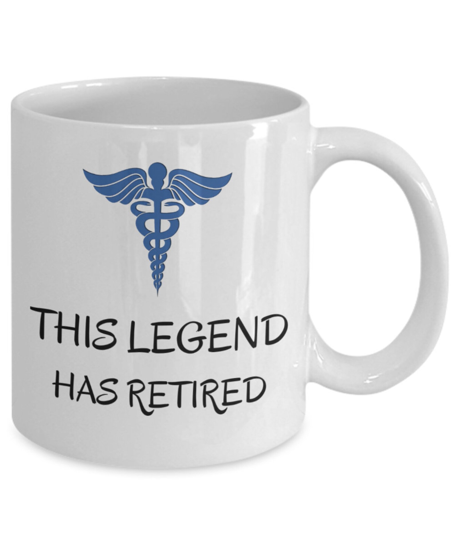 This Legend Has Retired Funny Doctor of Medicine MD | Etsy