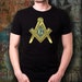 Masonic Shirt Square and Compass Symbol Scottish Rite - Etsy