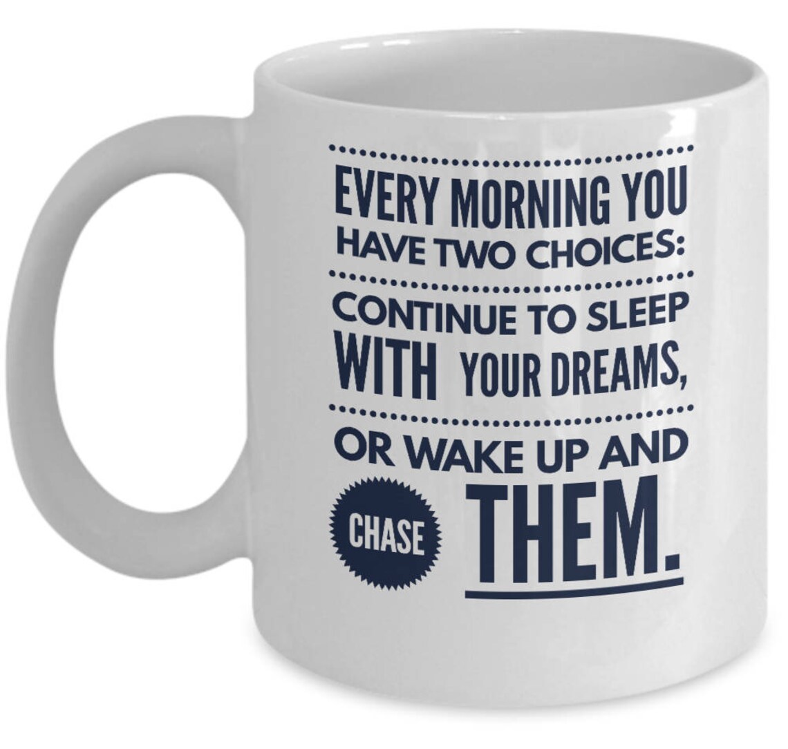 Motivational Mug Inspirational Positive Mug Every Morning - Etsy