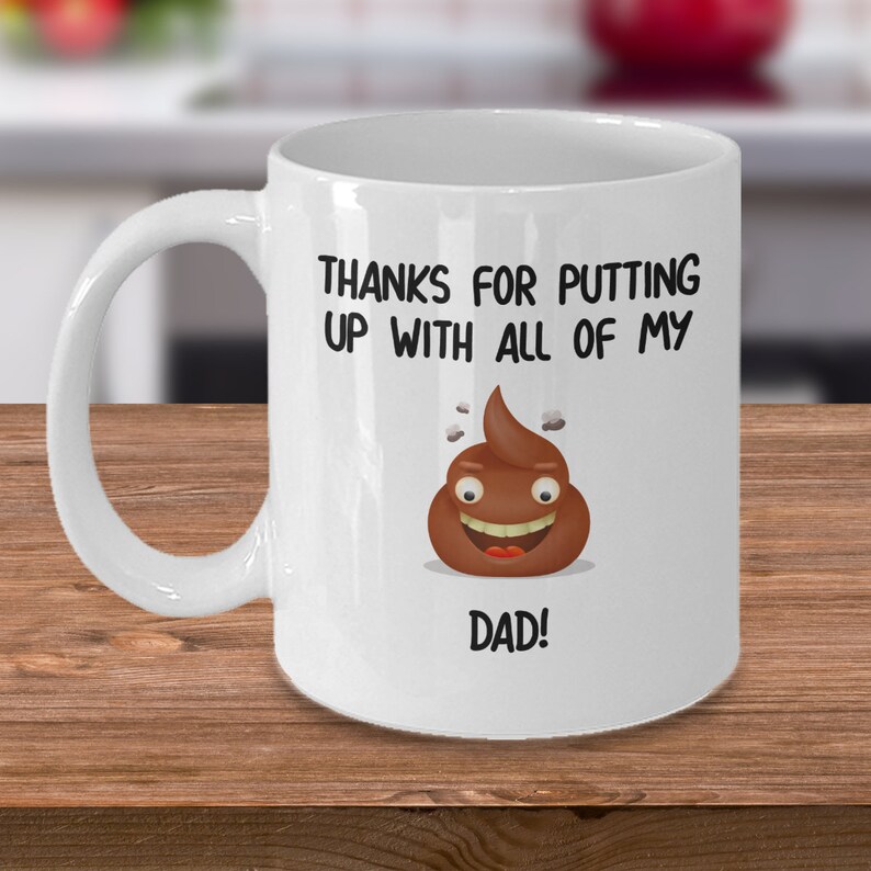 Funny Gift for Dad Poop Joke Fathers Day Gift New Dad - Etsy