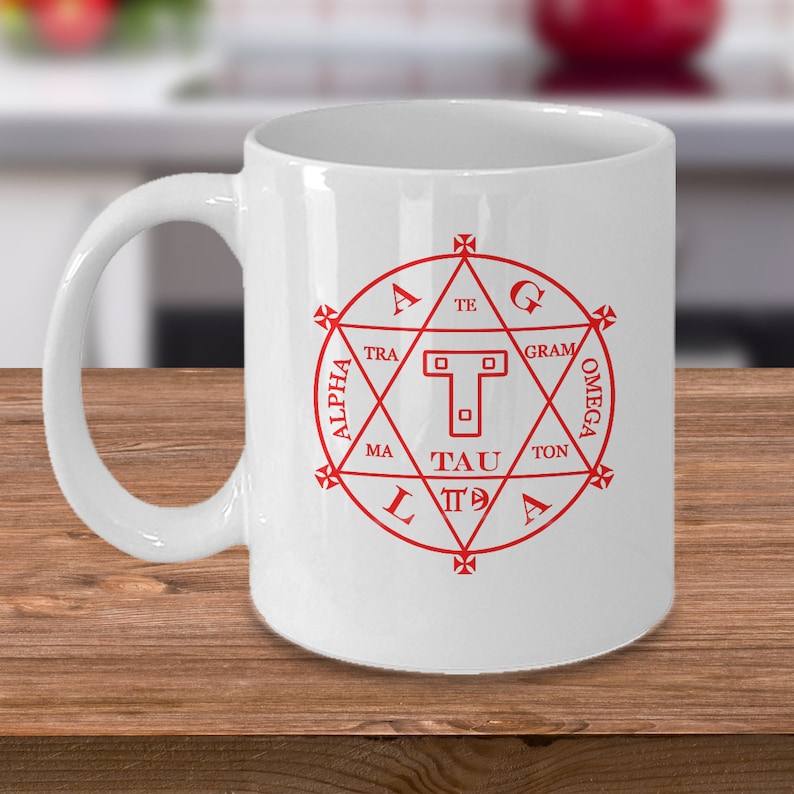 Esoteric Mug Goetia Hexagram Seal of Solomon Symbol Occult | Etsy