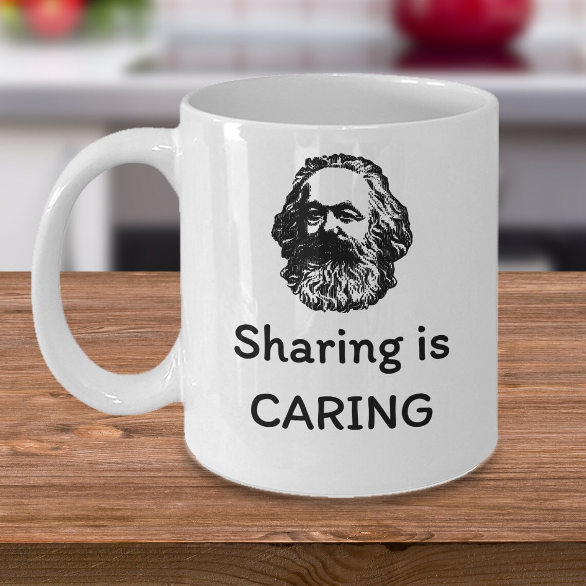Sociology Coffee Mug Sharing is Caring Karl Marx Quote - Etsy
