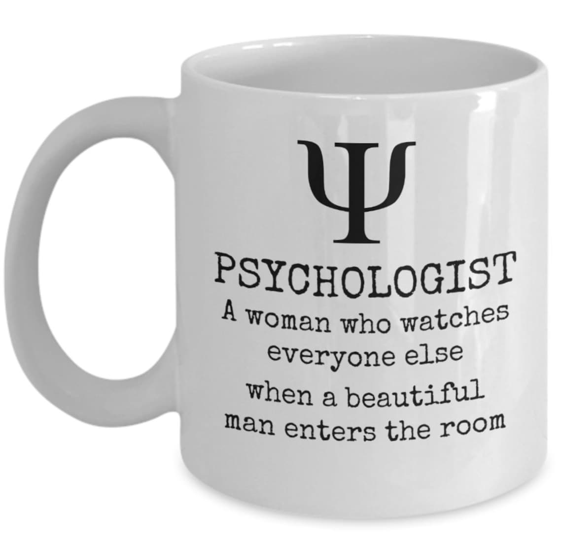 Funny Psychology Coffee Mug Gift - Psychologist Woman - Female ...
