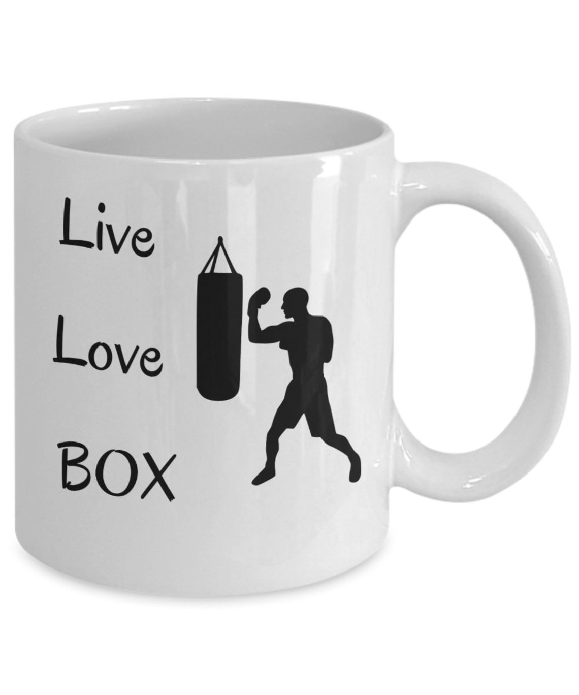 Live Love Box Boxing Themed Gift for Boyfriend Boxing - Etsy