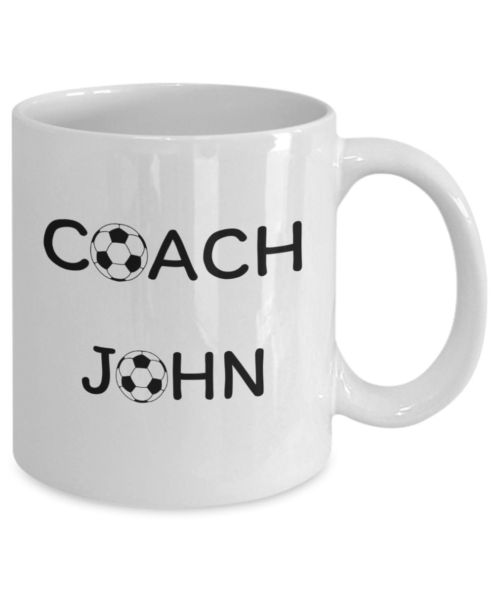 Soccer Mug Best Coach Ever Soccer Coach Personalized | Etsy