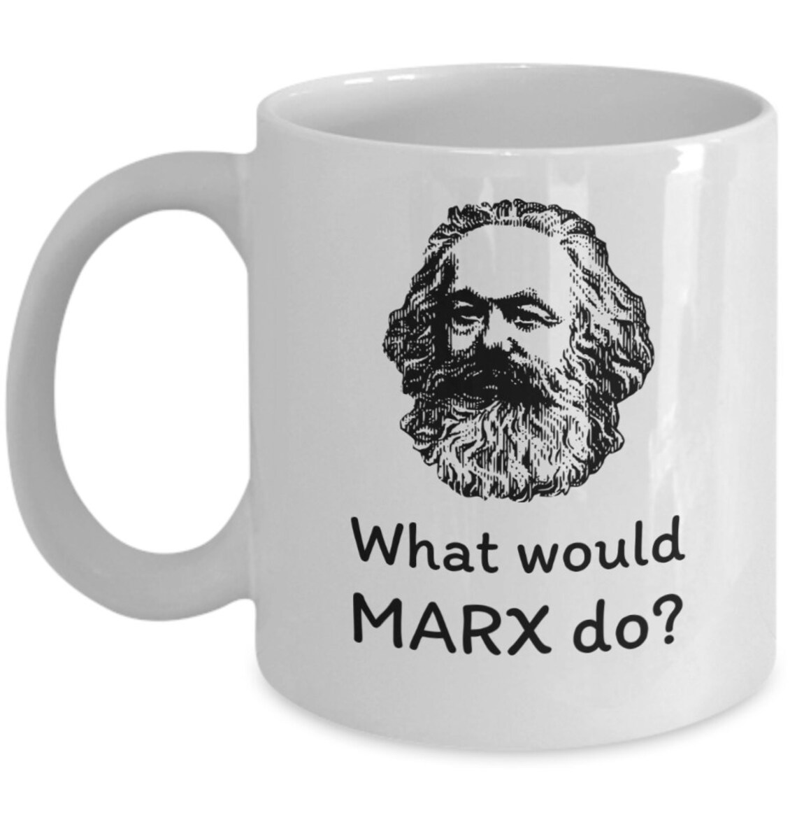 Sociology coffee mug What would Marx do Funny Karl Marx | Etsy