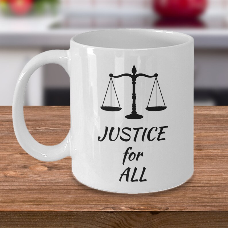 Lawyer Judge Coffee Mug - Justice - Scales of Justice Symbol ...