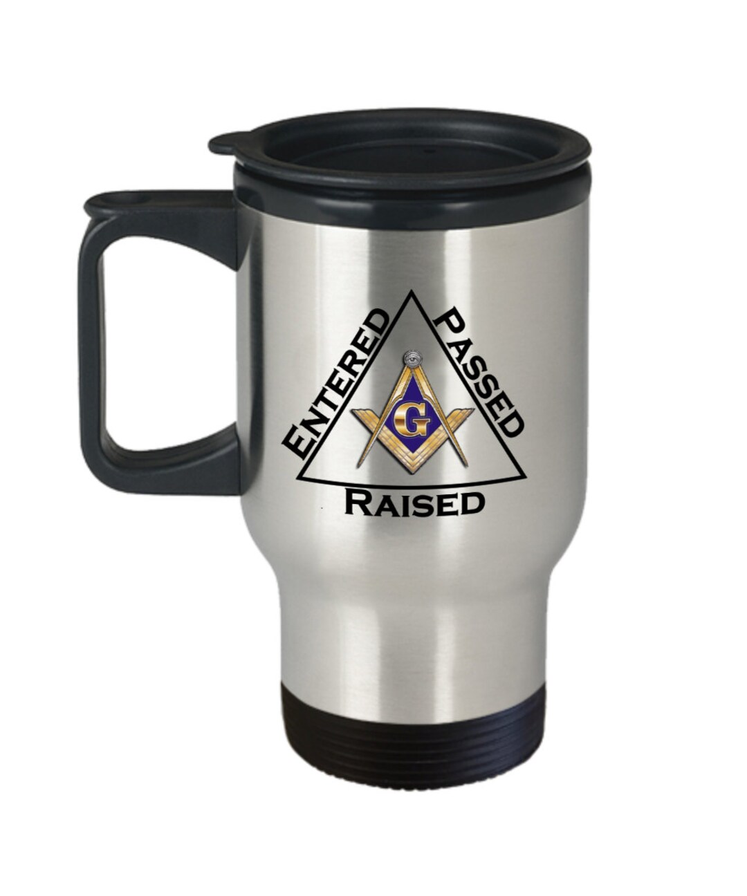 Freemason Travel Mug - Entered Passed Raised - Masonic Lodge ...