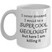 Super Cool Geologist - Funny Geology Mug - Rock Collector - Rock Hound ...