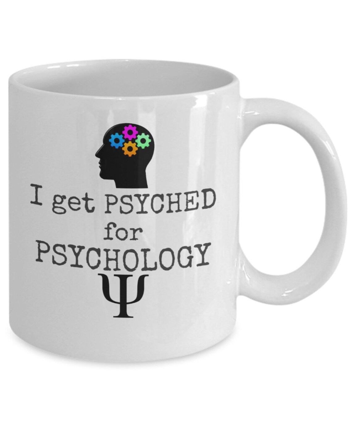Psychology Coffee Mug I Get Psyched for Psychology | Etsy