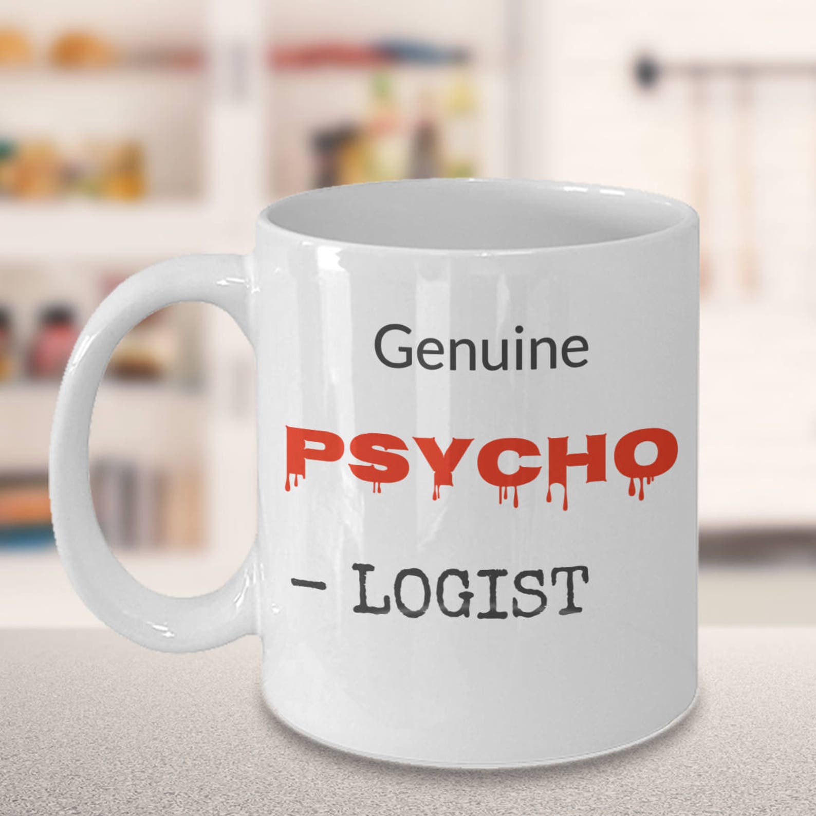Psychology Coffee Mug - Genuine Psychologist Funny Gift Cup - Etsy