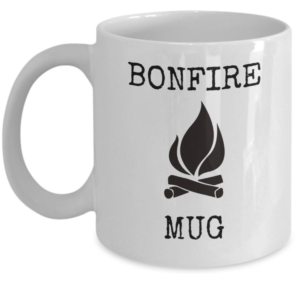 CAMPING coffee cup Bonfire mug RV campfire tents outdoor | Etsy