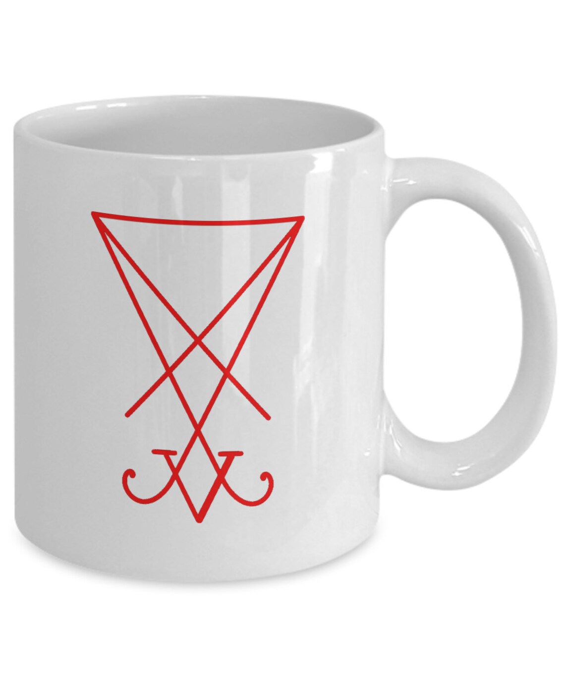 Esoteric Coffee Mug Satan and Lucifer Tea Cup | Etsy