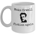 Book Themed Coffee Mug - Make Orwell Fiction Again - Funny George ...