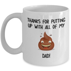 Funny Gift for Dad Poop Joke Fathers Day Gift New Dad Gift Dad Birthday ...