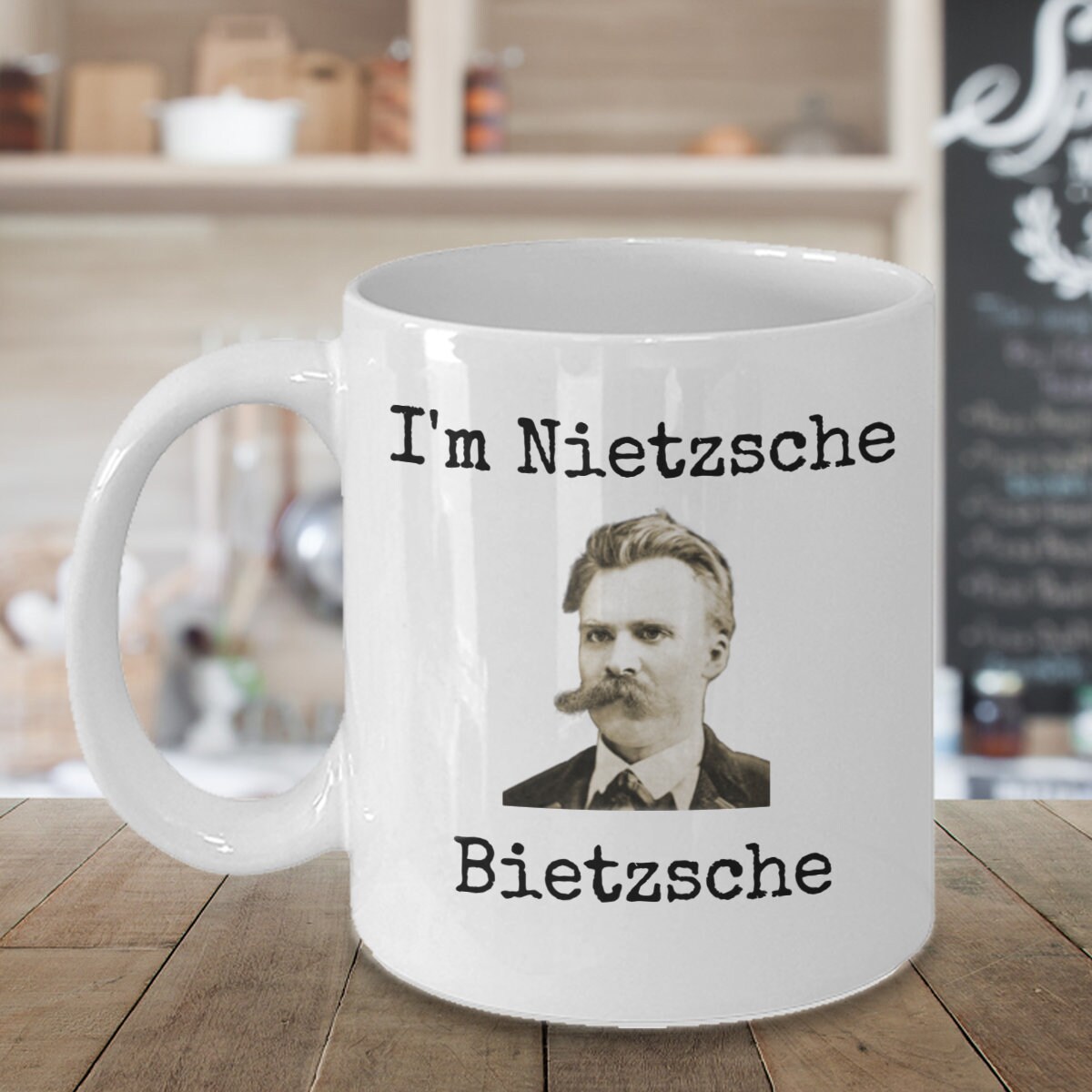 Philosophy Coffee Mug - I'm Nietzsche Bietzsche - Philosopher Friedrich ...