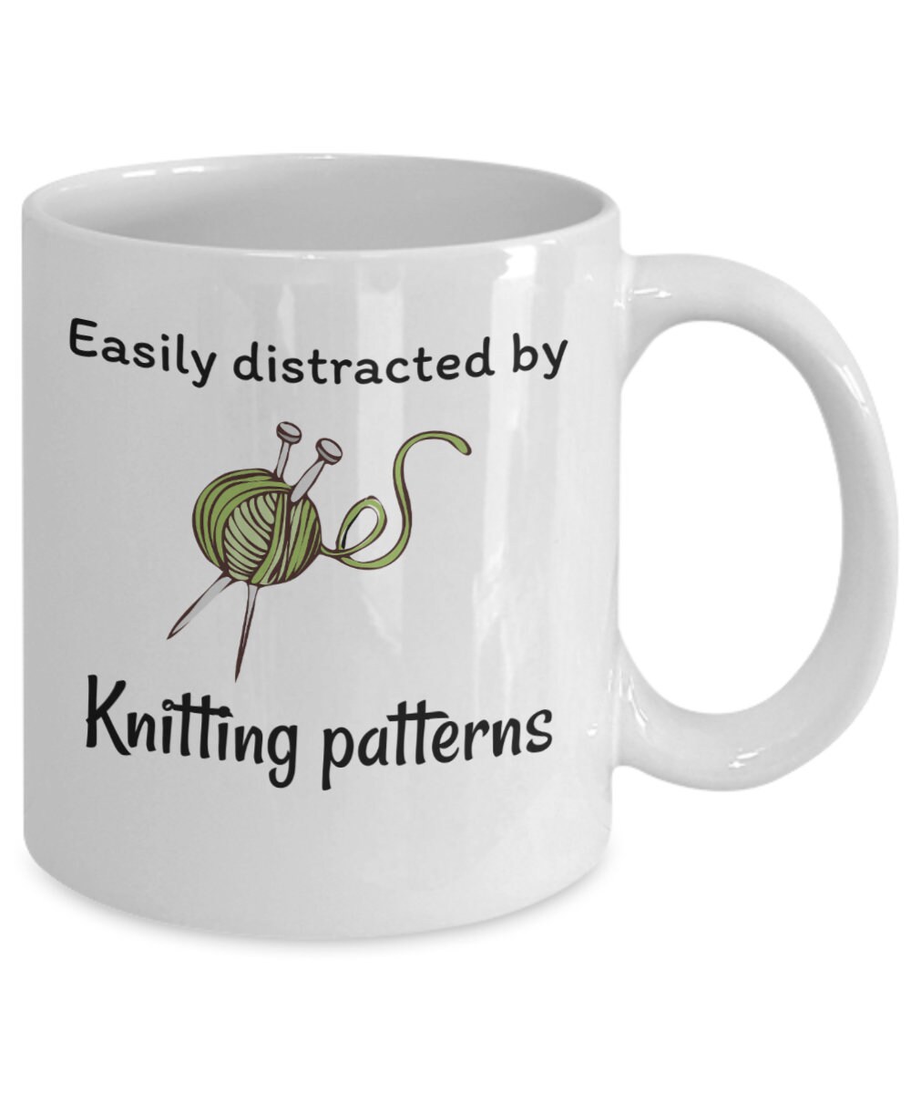 Funny Knitting Mug Knitting Patterns Knitting Humor - Etsy