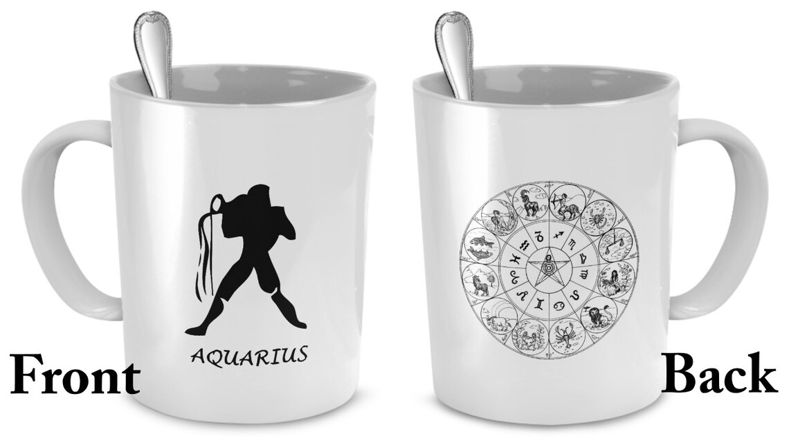Aquarius Mug - Aquarius Gifts - Aquarius Cup - Astrology Gift ...