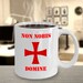 Knights Templar Coffee Mug Non Nobis Domine Cup Masonic - Etsy