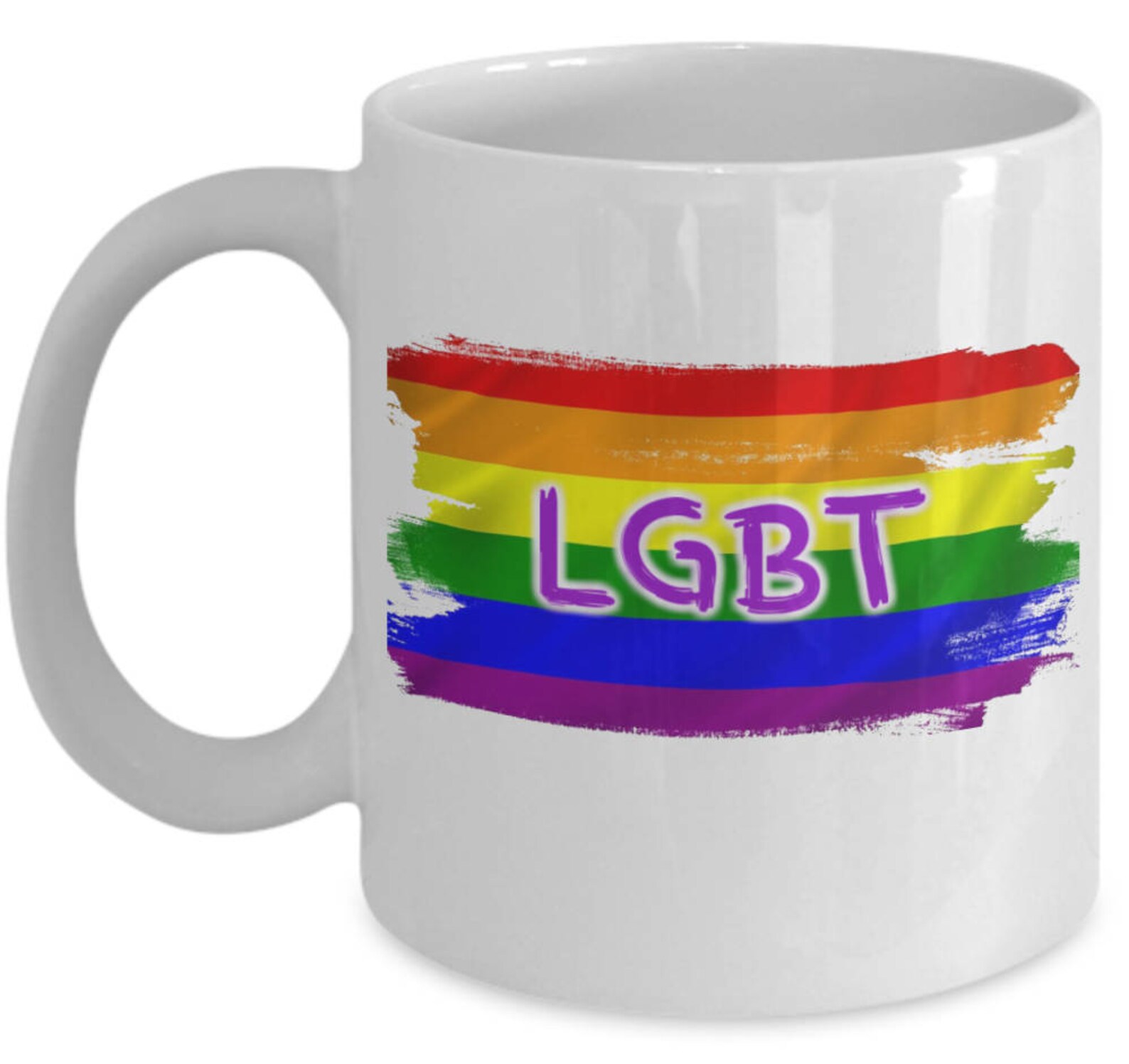 Gay Mug LGBT Rainbow Flag Pride Flag Gay Pride Gay | Etsy