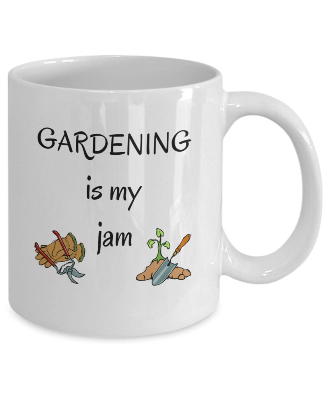 Gardening is My Jam - Funny Gardening Coffee Mug Gift - Garden Gifts ...