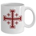 Knights Templar Coffee Mug - Jerusalem Cross Symbol - Masonic Heraldic ...