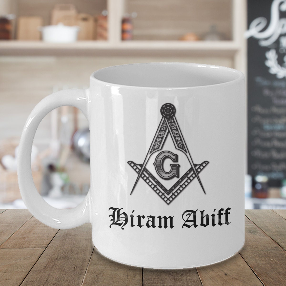 Masonic Coffee Mug - Freemason Master Mason Hiram Abiff - Freemasonry ...